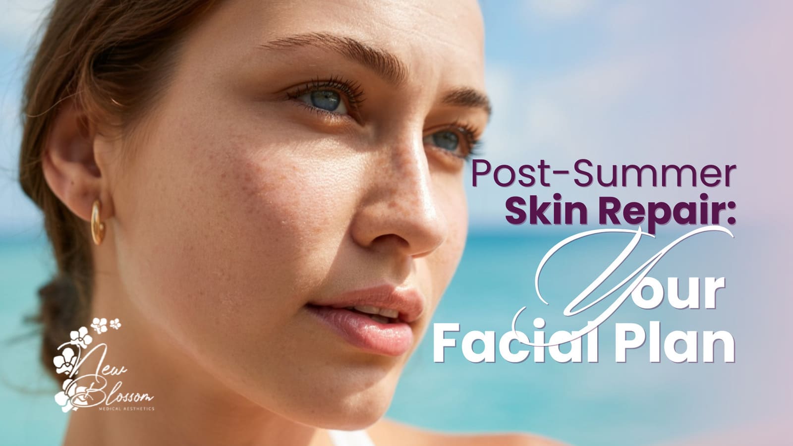 How to Repair Sun-Damaged Skin After Summer: Facials, Hydration ...